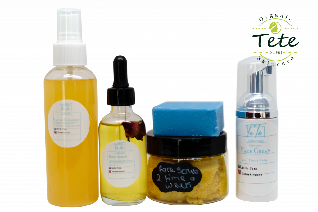 Acne / Pimple Facial treatment set | TETE ORGANIC SKINCARE