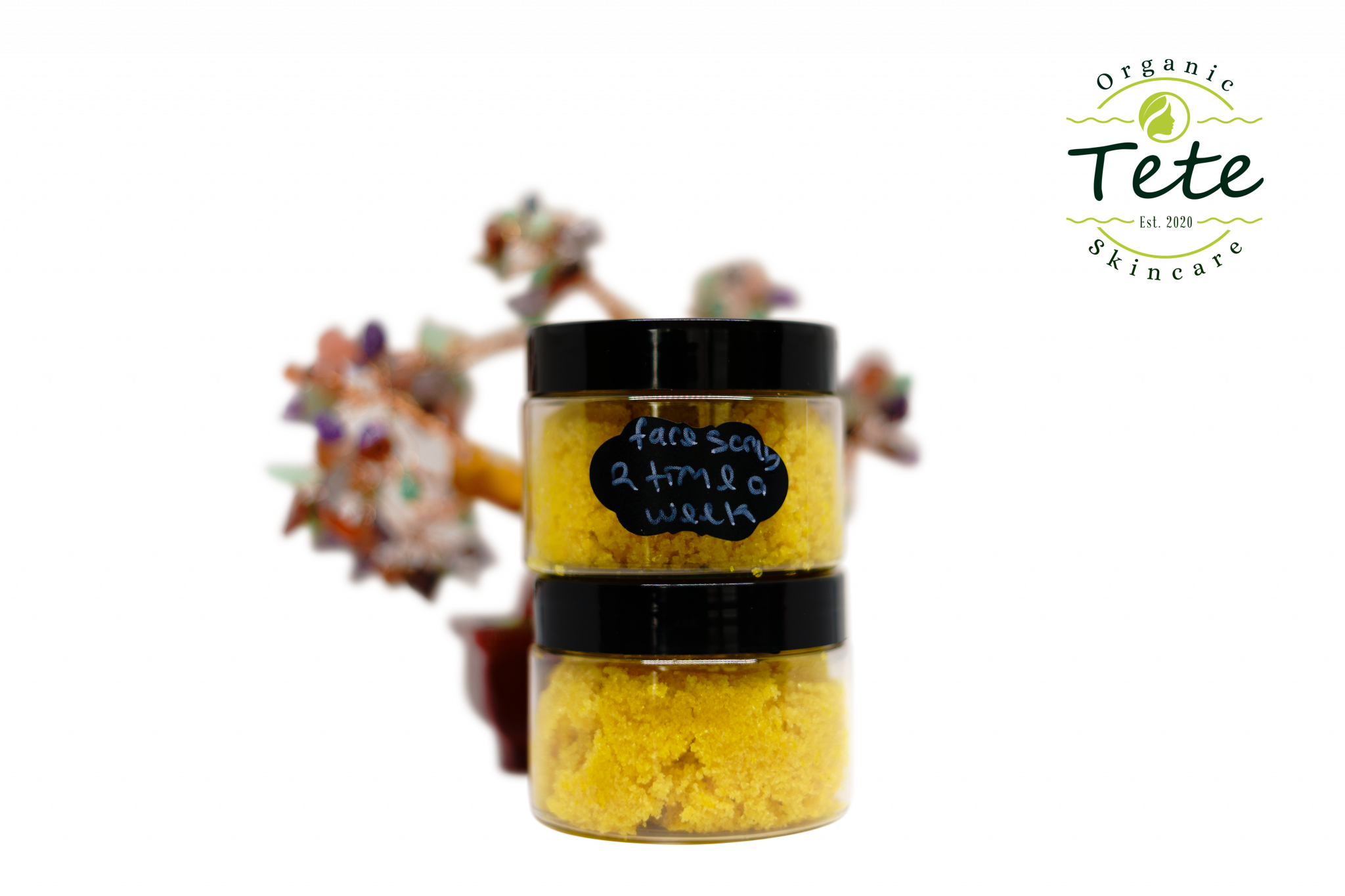 Turmeric Face Scrub DIY | TETE ORGANIC SKINCARE